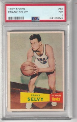 1957 Topps Frank Selvy #51, PSA NM 7 | eBay