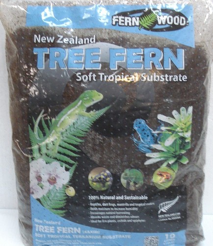 Fern Wood New Zealand Tree Fern Fiber Tropical Substrate - 10Liters 2 ...