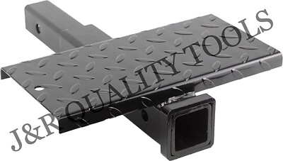 18" Hitch Extension 2" Receiver w/ Step Hitch Mount Extender for Truck ...