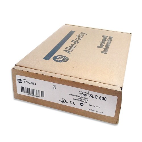Original Allen-Bradley 1746-NT4/B SLC 500PLC Thermocouple/mV Analog ...