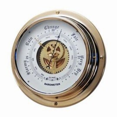 1PC FIT FOR IMPA370246 180mm Liquidless Barometer Nautical Barometer ...