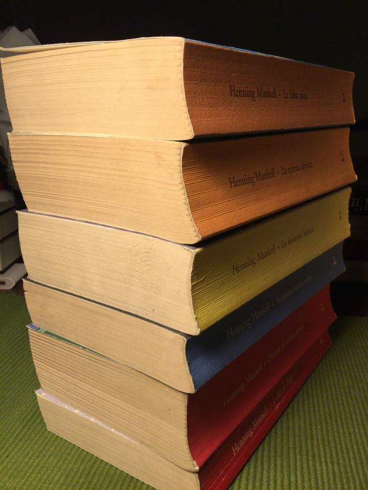Henning Mankell LOTTO DI 12 GIALLI Marsilio - ciclo di Wallander | eBay