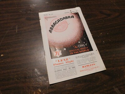 Goodliffe's Abracadabra Abra Magazine April 24, 1948 IBM, Dream Bar ...