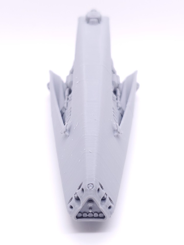 Razorback - 1", 3", 6" or 12" Model - Custom Kit Expanse Space Ship ...