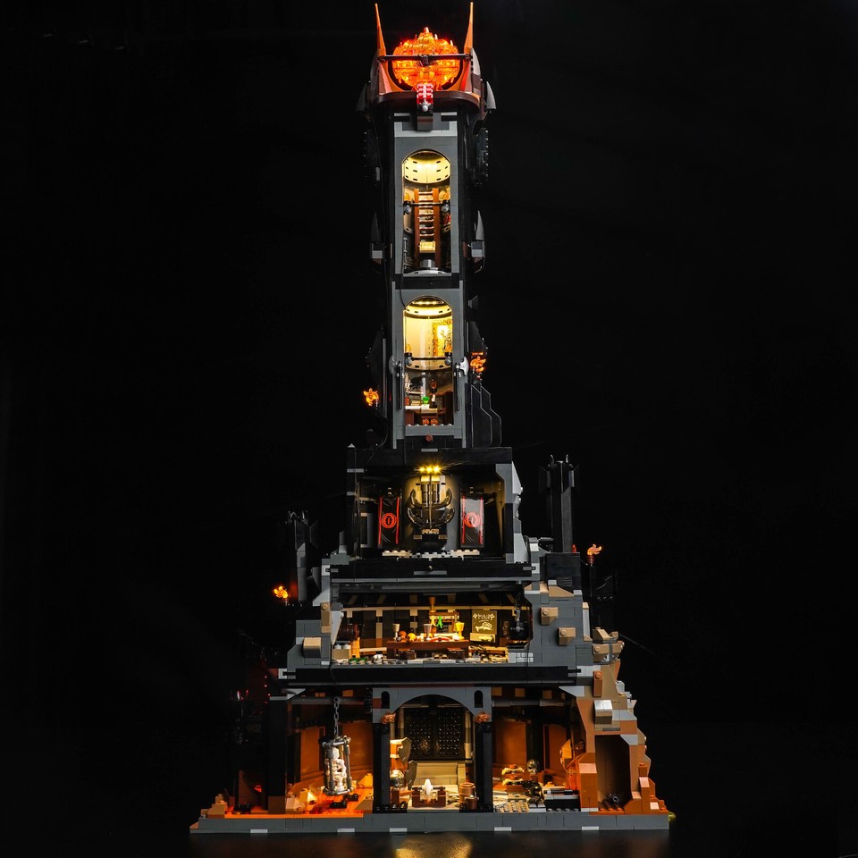 LED Light Kit for LEGO The Lord of the Rings: Barad-dûr™ 10333 ...