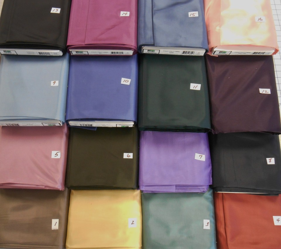 Polyester Lining AFFORDABLE WEDDING and PARTY DECOR By The Yard | eBay