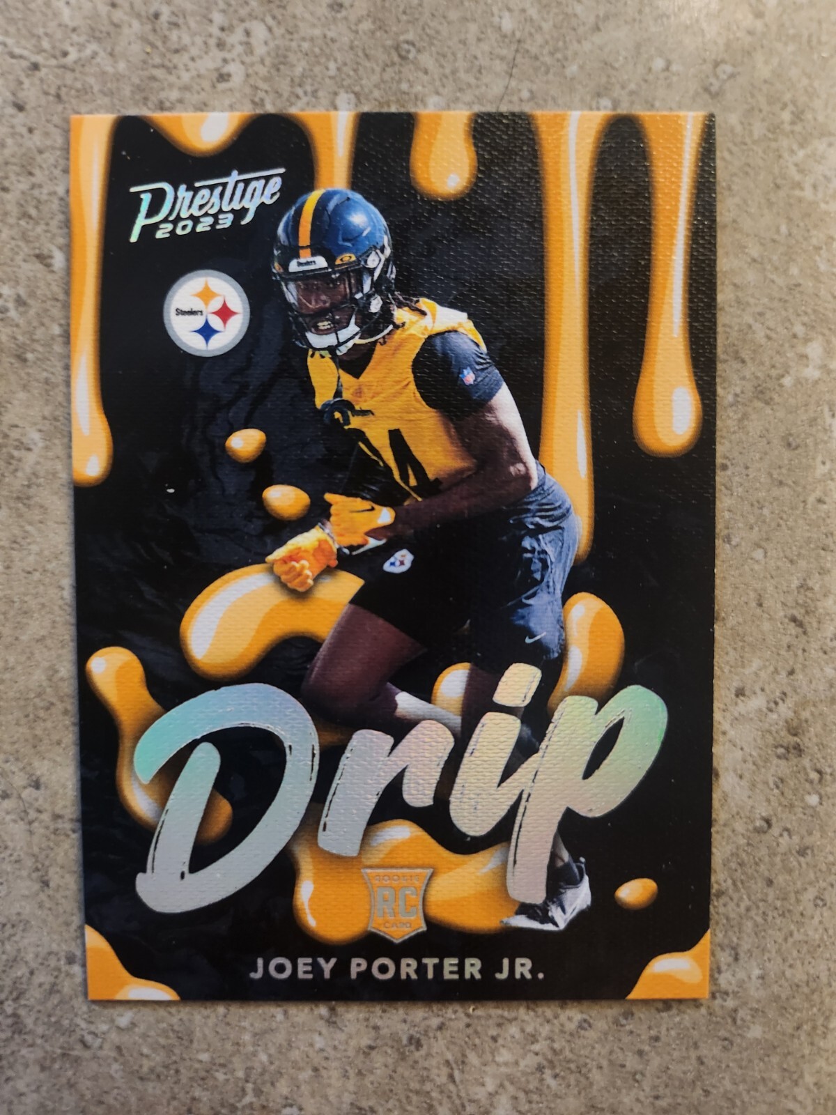 Joey Porter Jr SSP Rookie NFL Drip Case Hit - 2023 Prestige #14 ...