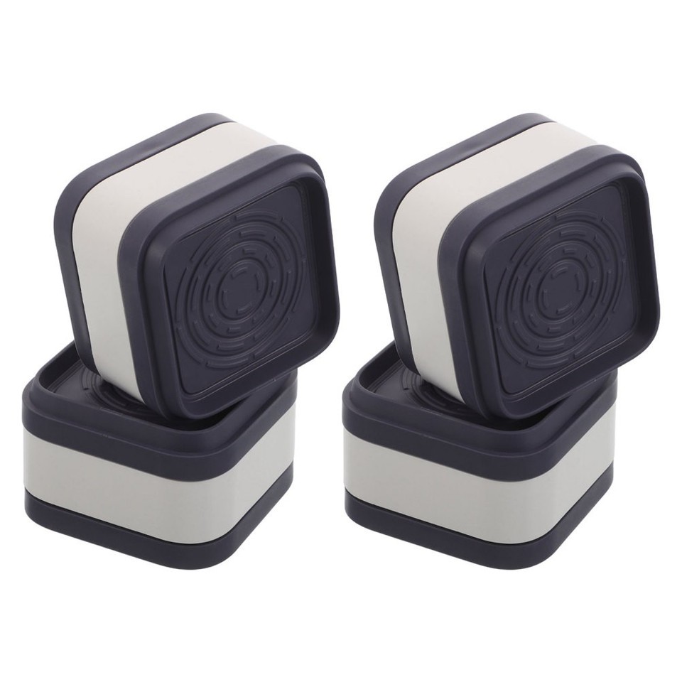 4pcs Shock-Absorbing Washing Machine Vibration Pads - Anti-Vibration ...