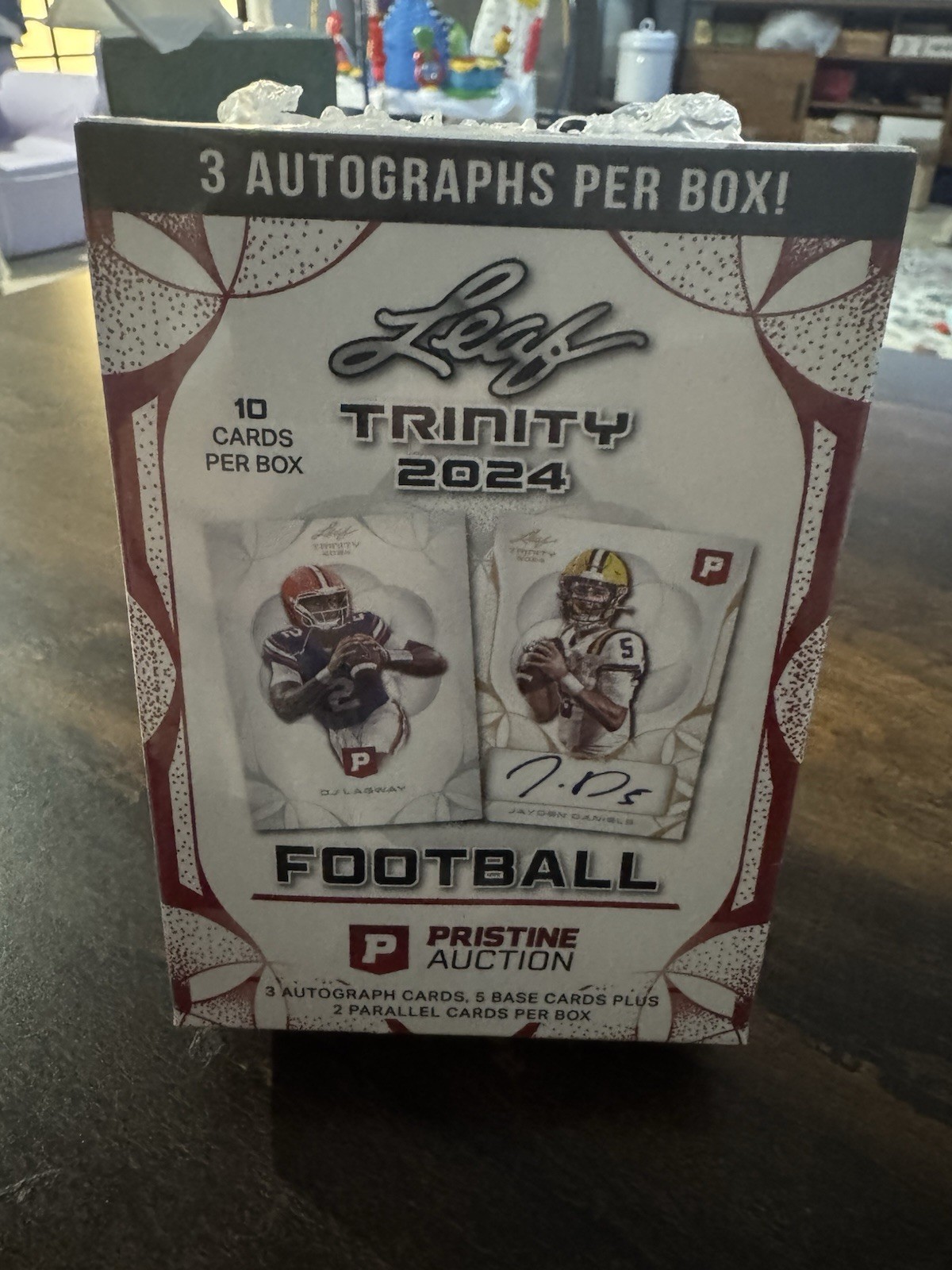 2024 Leaf Trinity Football Pristine Edition Sealed Box - 3 Autos ...