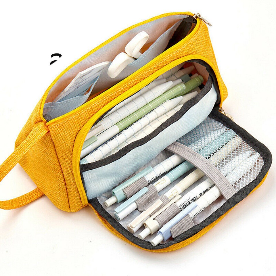 Multifunction Pencil Case Large Capacity Pen Box School Stationery ...