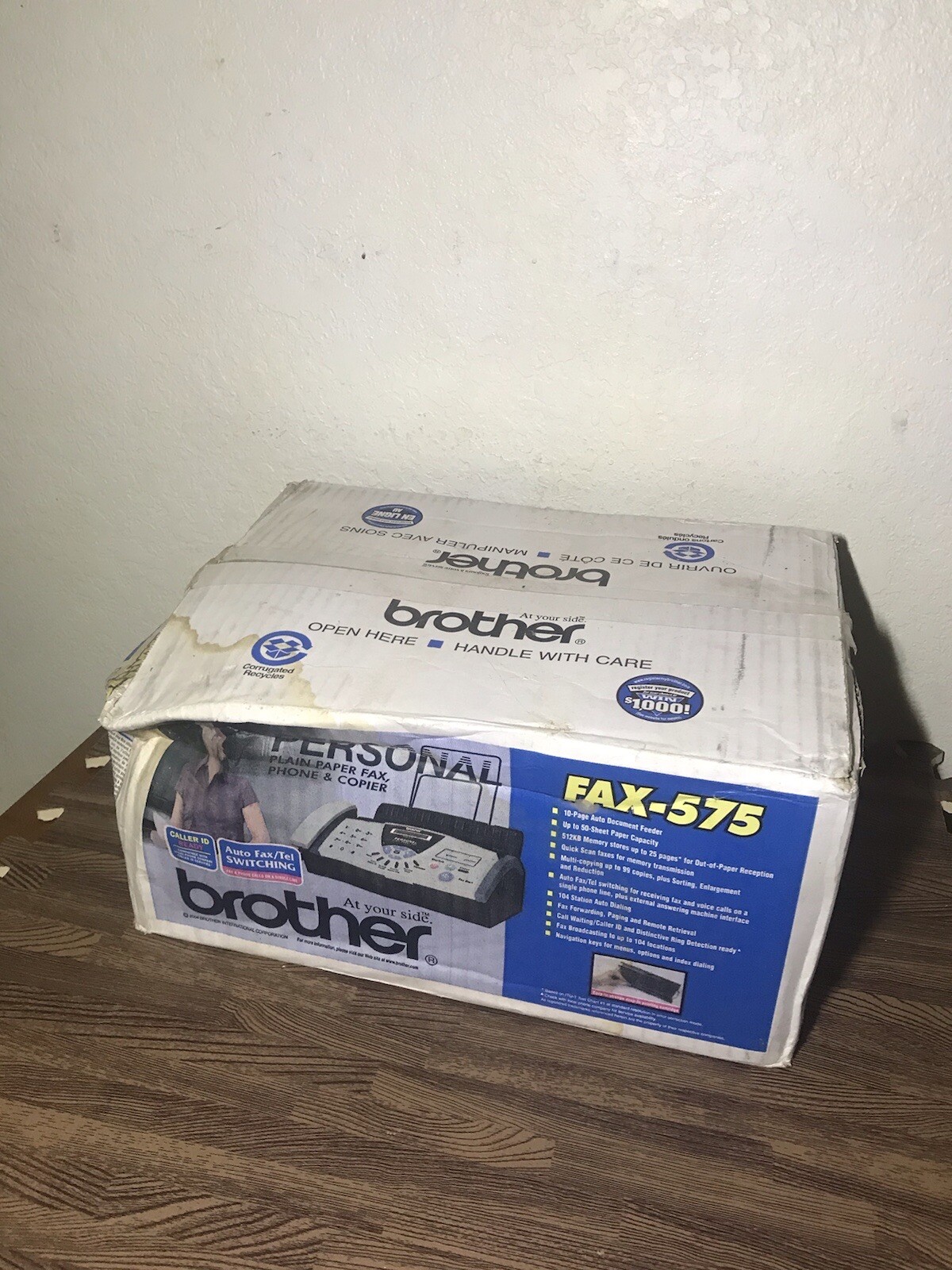 Brother FAX-575 Personal Fax with Phone and Copier for sale online | eBay