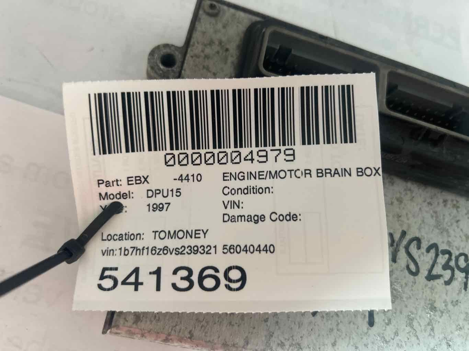 Fits 1997 Dodge 1500 Engine Brain Box OEM:56040440AD VIN ...
