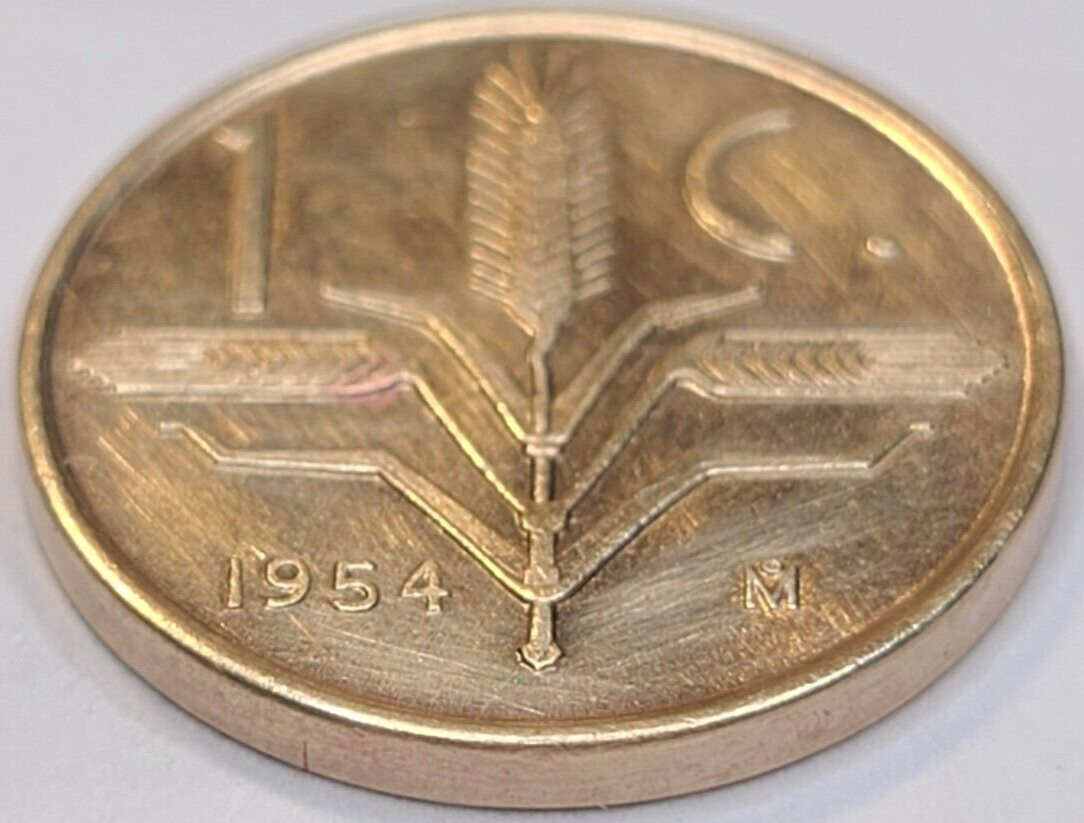 1954 Mexico 1 Centavo Coin (NICE LOOKING COIN) KM# 417 US SELLER ...