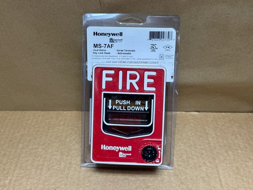 Honeywell Gamewell MS-7AF Addressable Manual Dual Action Pull Station ...