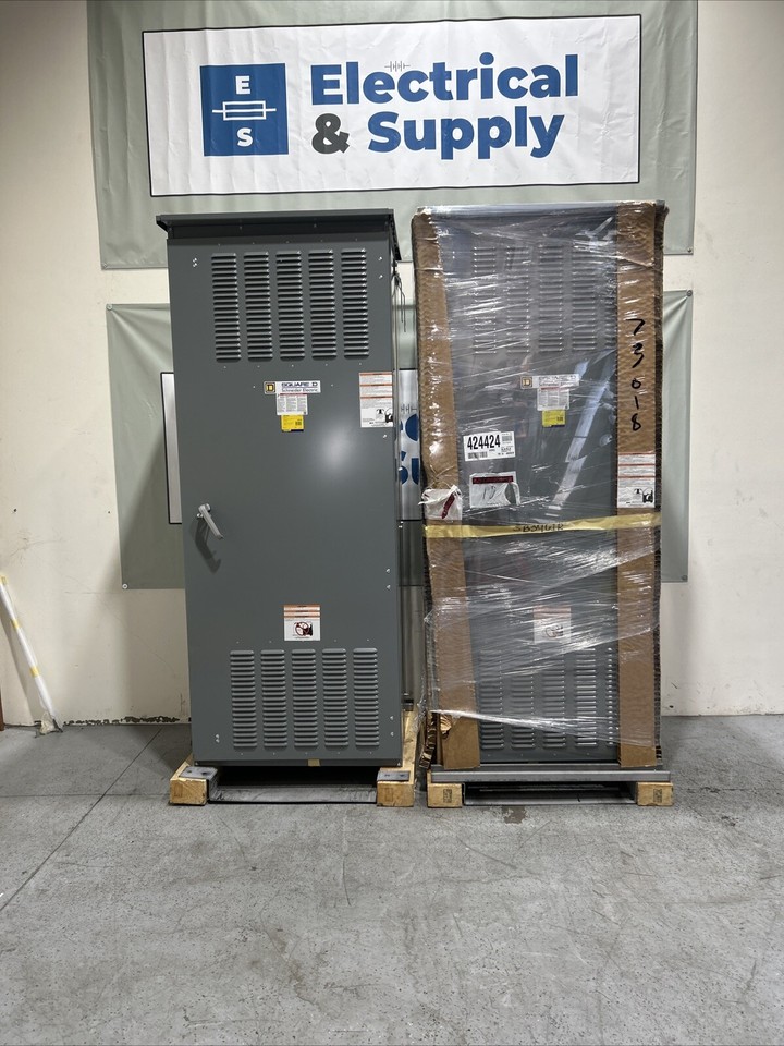 800 Amp Square D Nema 3R Speed-D Meter Main 480V 3PH 4W W Pull Section ...