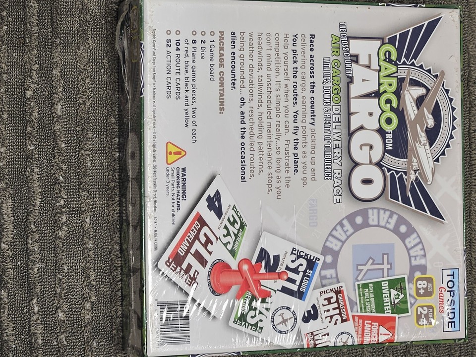 Cargo From Fargo Board Game For Ages 8+ Strategic Game Night NIB | eBay