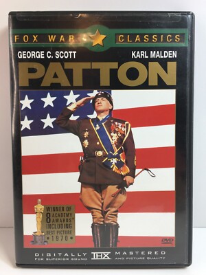 Patton DVD Fox War Classic; Single Disc 24543026341| eBay