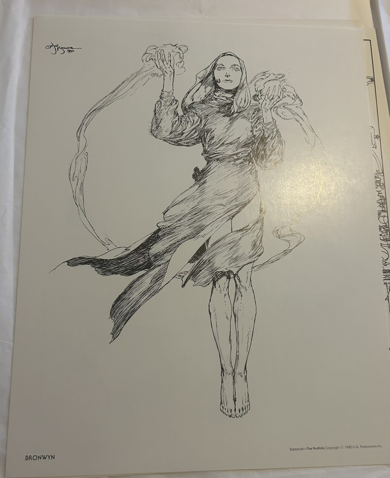 Starstruck Limited Edition 869/2000 Signed Mw Kaluta 1980-6 Plate ...