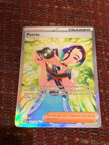 Pokemon TCG Perrin Full Art Special Illustration Rare 220 Twilight ...