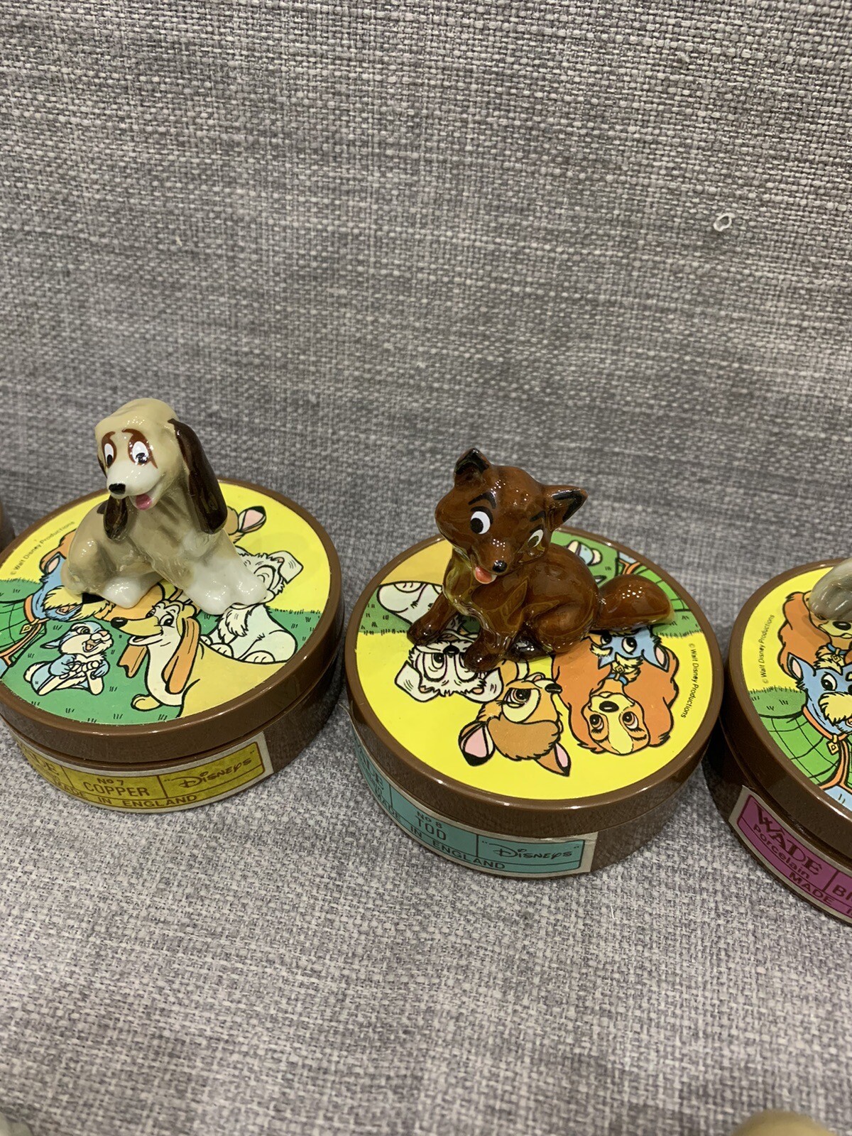 Wade Disney Hat Box Series Second Issue Plastic Boxes | eBay UK