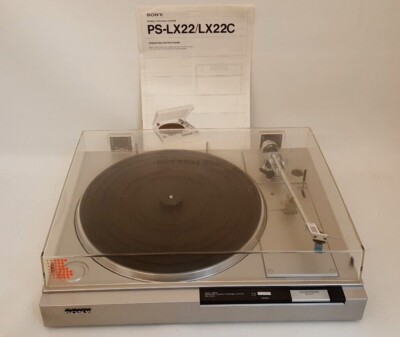 Sony PS-LX22 stereo turntable system 1983 record player | eBay
