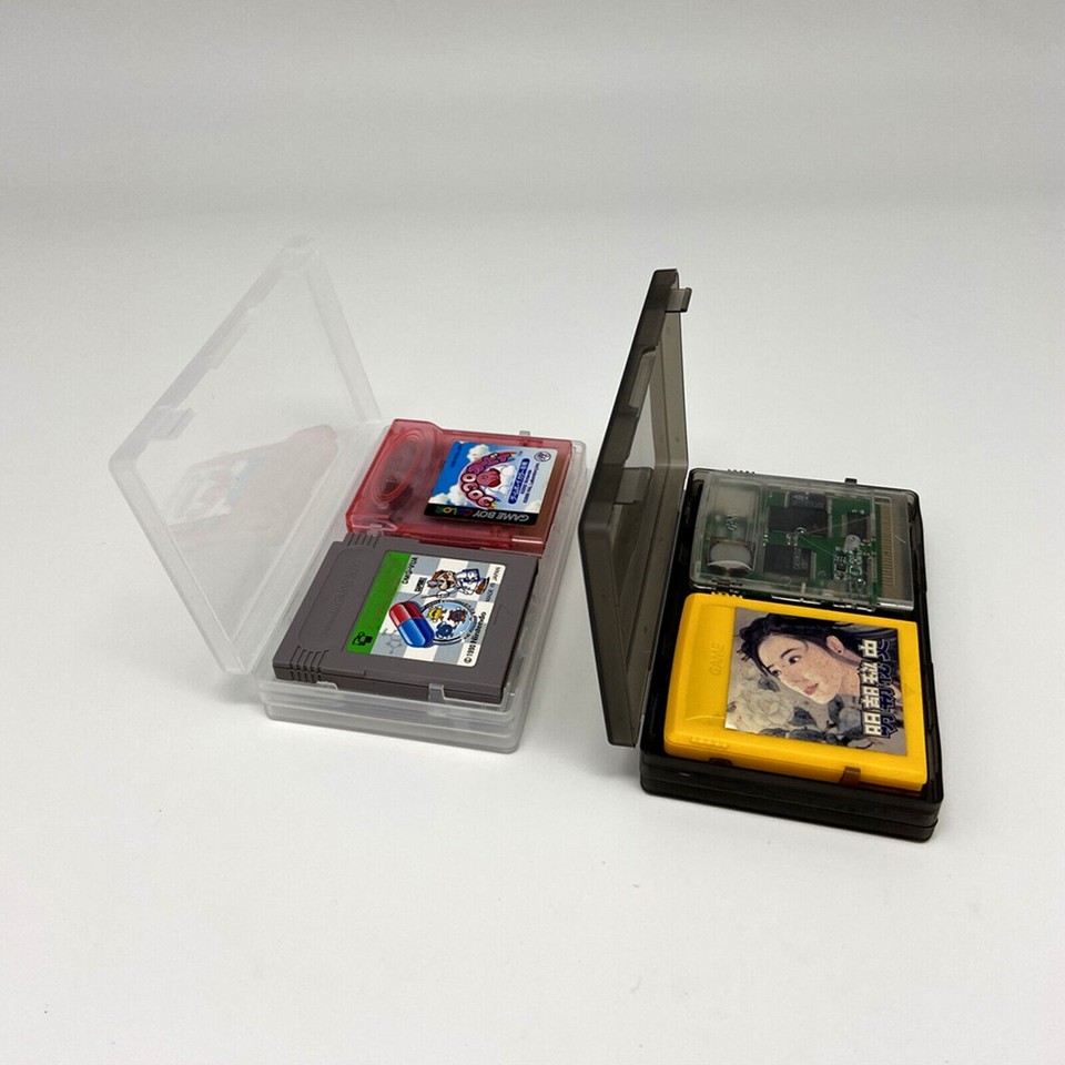 Game Card Storage Box 6 Grid Cards Holder For Gameboy GB GBC General ...