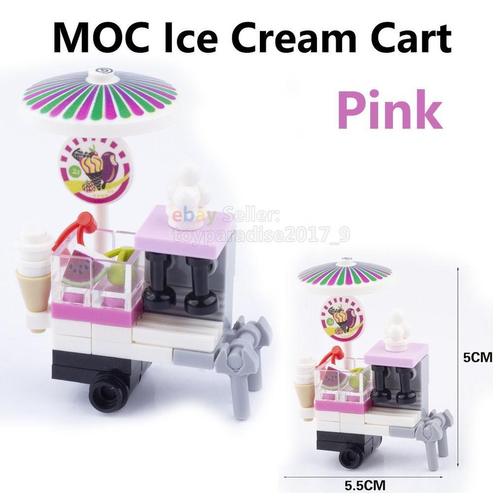 MOC Street City View Camp Vending Machine Base Plate Building Blocks ...