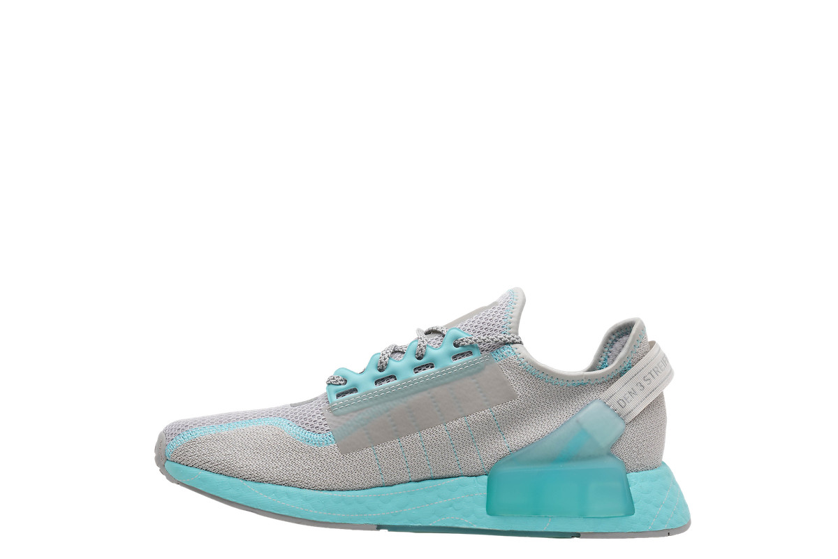 adidas NMD_R1 V2 Grey Pulse Aqua for Sale | Authenticity Guaranteed | eBay