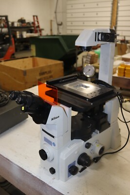 Nikon TE2000-U Inverted Phase Contrast Fluorescence Microscope | eBay