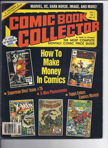COMIC BOOK COLLECTOR #1 Magazine Jan 1993 First issue | eBay