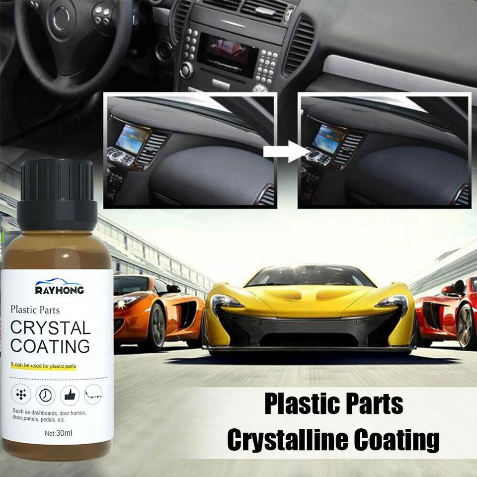 1x Crystal Coating Plastic Restorer Auto Polish And Repair Coating Car ...