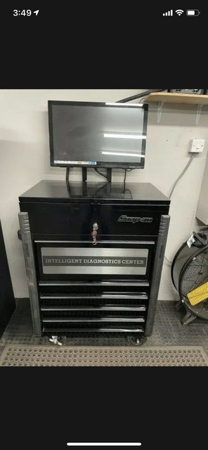 Snap-on Zeus Intelligent Diagnostic Workstation Centre Monitor ...