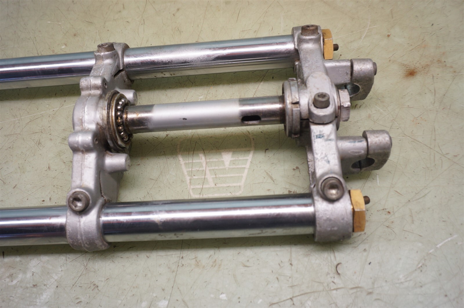 1977 Penton 400 250 KTM MC400 250GS *2232A Forks Front End | eBay