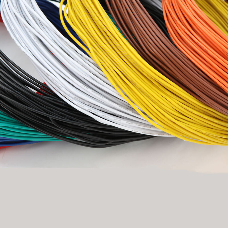 1007 Single Strand Single Core Electronic Wire 18/20/22/24/26/30AWG ...