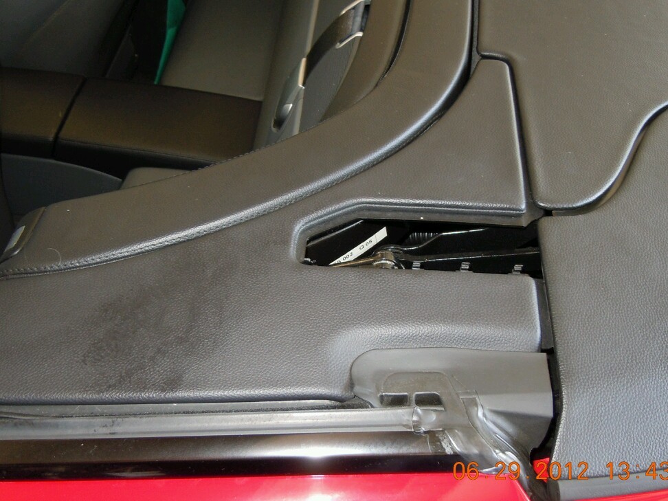 SPANGLER REPAIR KIT for MERCEDES-BENZ R230 SL REAR EDGE COVER TRIM ...