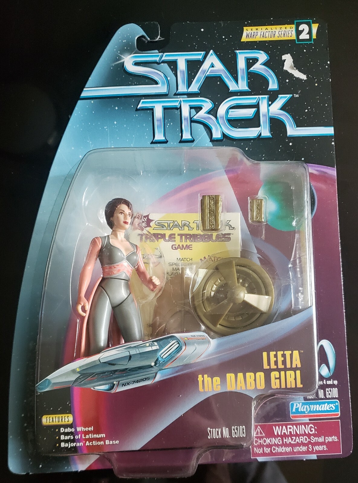 1997 Playmates Star Trek Warp Factor Series 2 Leeta The Dabo Girl ...