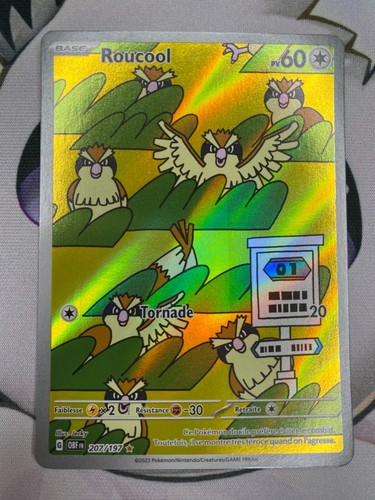 ⭐️ Carte Pokémon Roucool 207/197 Flammes Obsidiennes EV3 NEUF FR ⭐️ | eBay