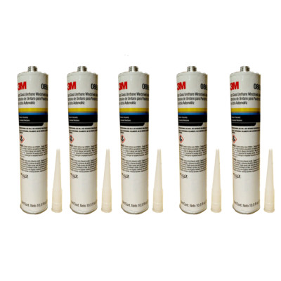 5ct 3M 08693 Auto Glass Urethane Windshield Adhesive Cartridge 10.5 fl ...