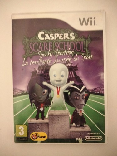 Nintendo Wii Casper L'école de la Peur La Terrifiante Journée du Sport ...