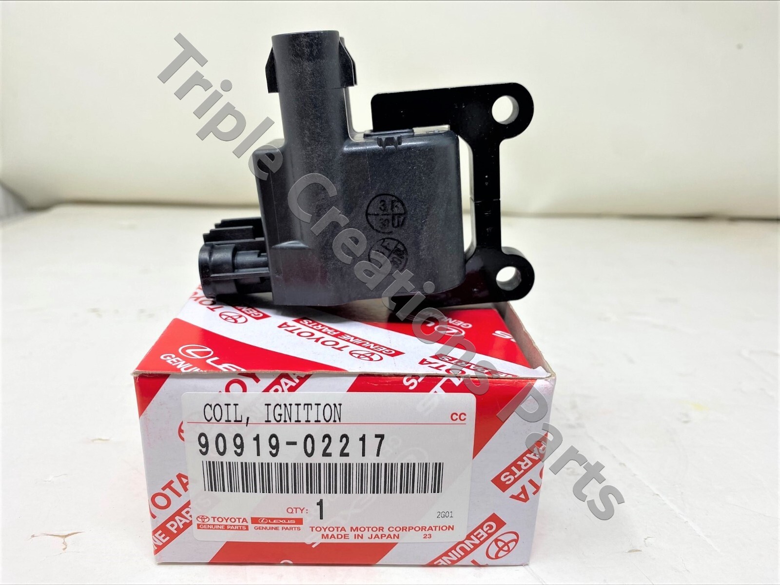 Toyota Genuine 9091902217 Coil Ignition No.1 90919-02217 OEM | eBay