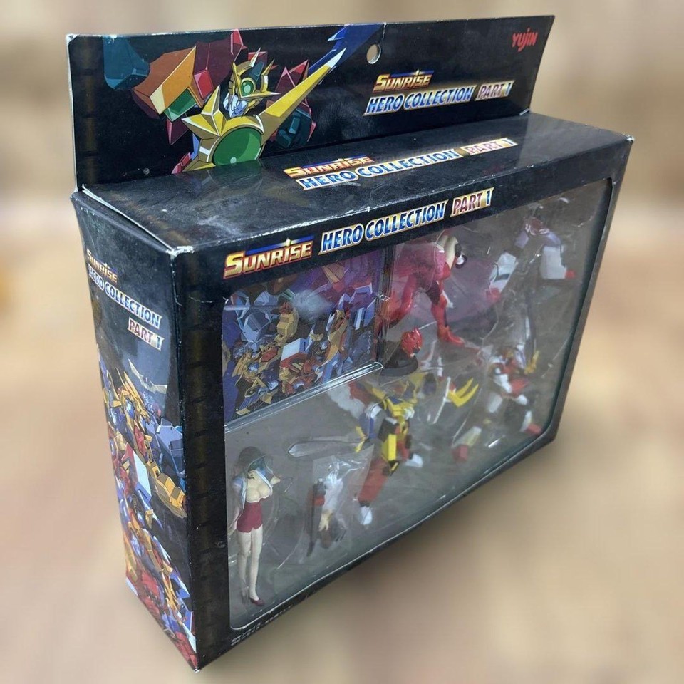 SUNRISE HERO COLLECTION PART 1 Anime Figure Set 6 Figures YUJIN ...