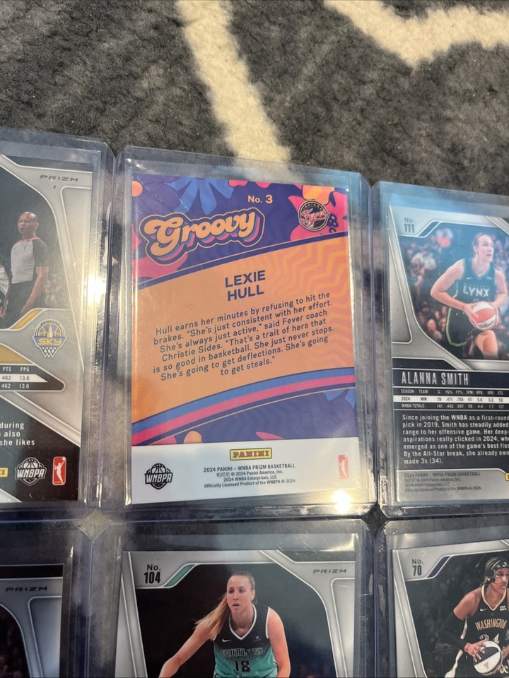WNBA Card Lot - 18cards - Rookie AND Parrallel - Green Orange Lazer RC ...
