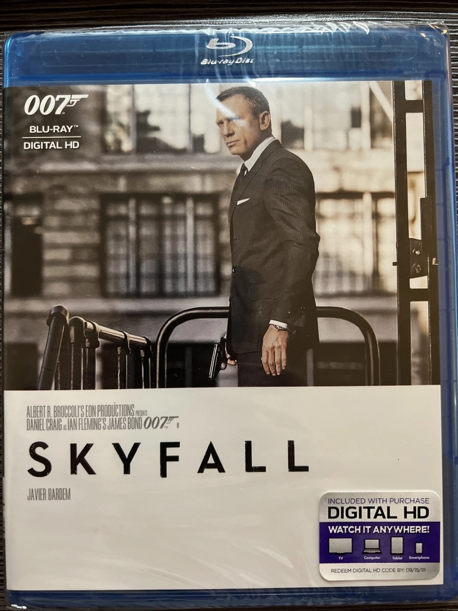 Skyfall Dvd Front Cover