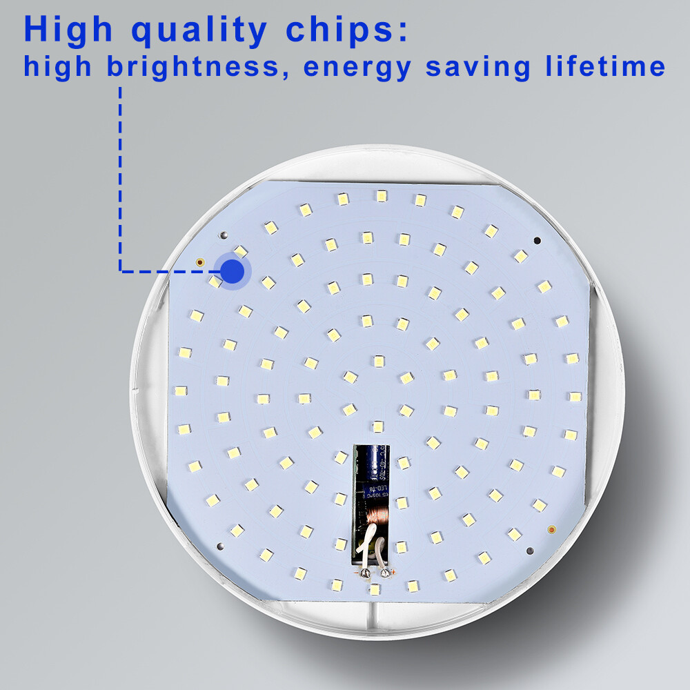 50W Round LED Ceiling Down Light Panel Flush Mount Kitchen Bedroom ...