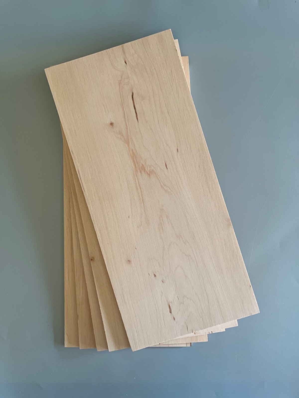English Alder Solid Wood Sheet/wood Sheets 1 Of 340mm X 150mm X 3mm ...