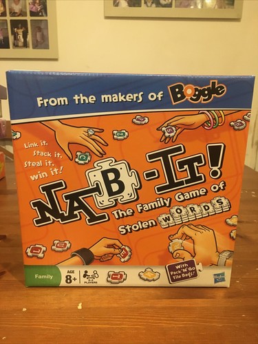 Nab-It The Family Game Of Stolen Words (from Boggle makers) Hasbro ...