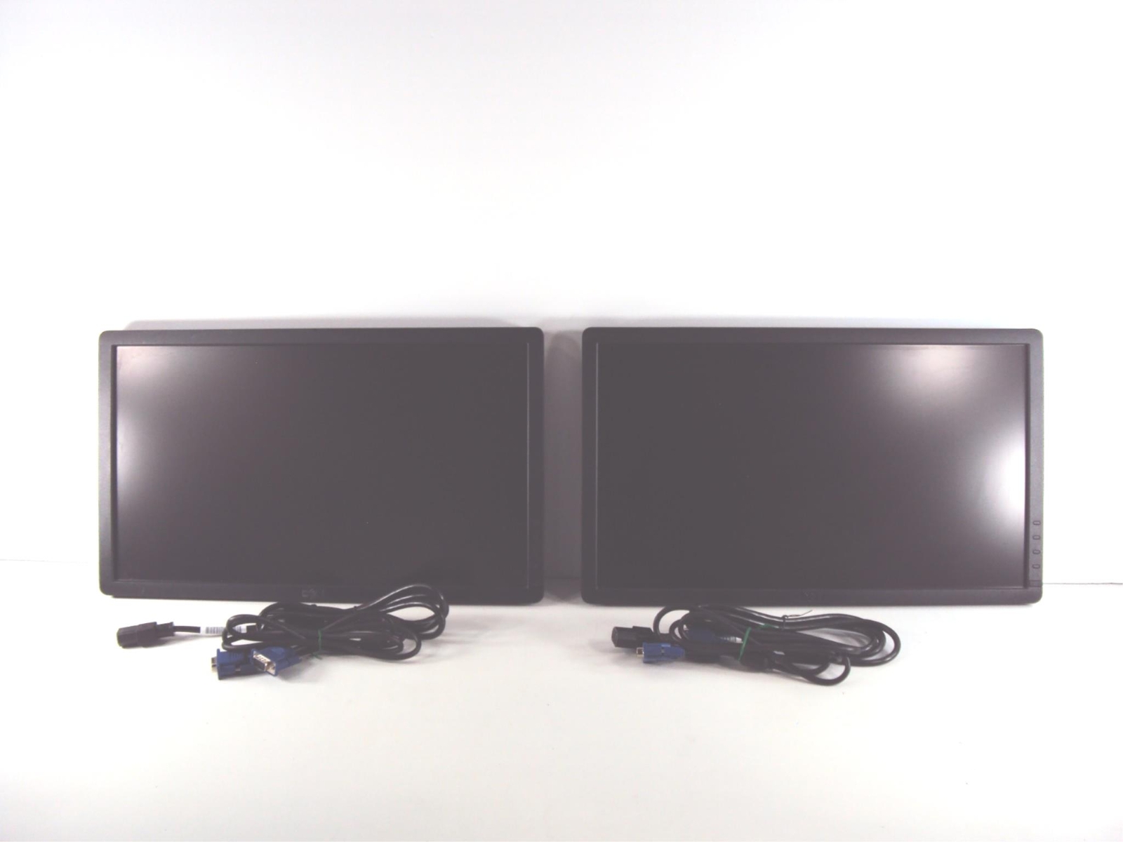 Lot of 2 Dell P2012Ht 20" Dual Computer Monitor 1600x900 VGA DVI USB No ...