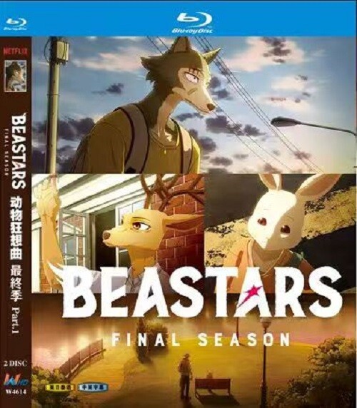 Part.1 BEASTARS Final :2024 TV Series 2 Disc 1080P All RegionPlay Seal ...
