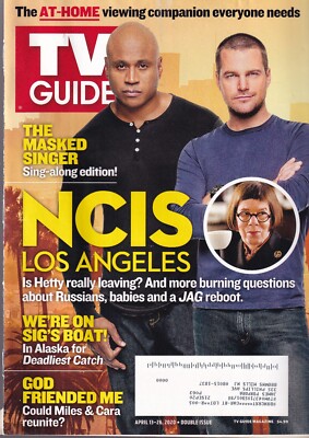NCIS Los Angeles TV Guide Magazine April 2020 | eBay