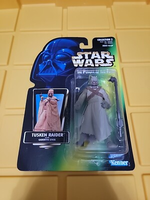 Kenner Tusken Raider With Gaderffi Stick Battle Club Action Figure ...